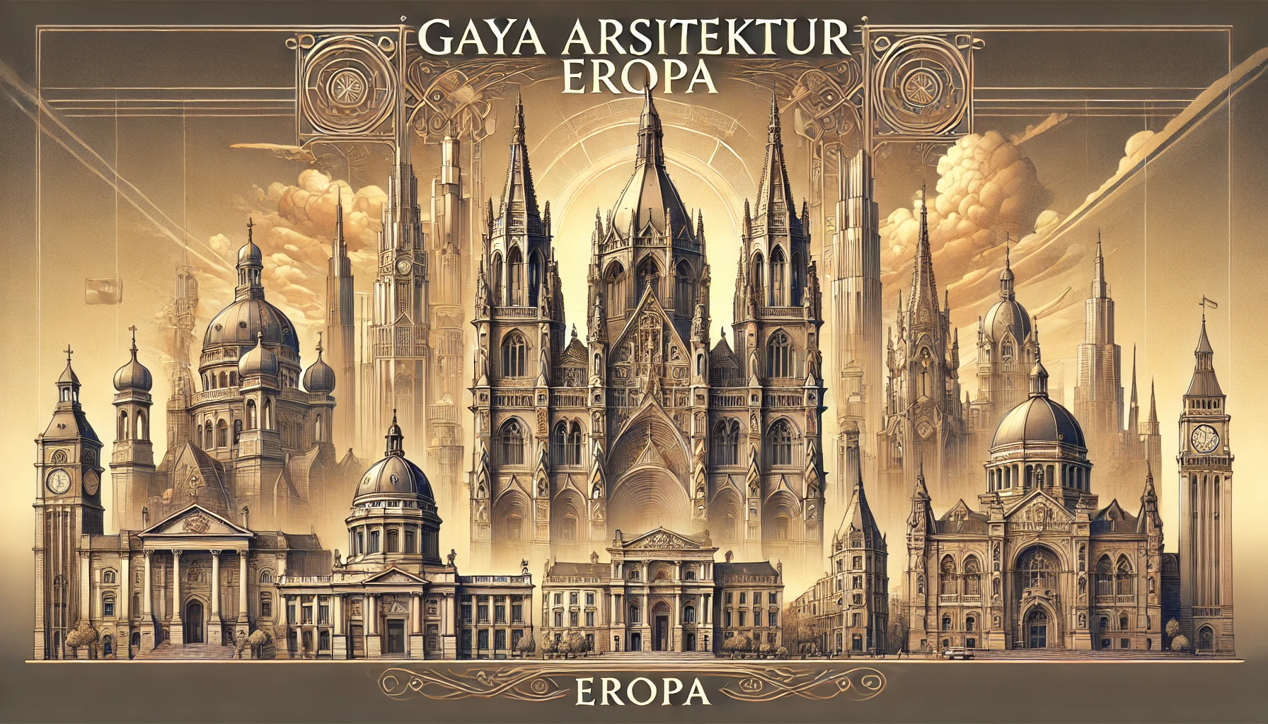 Gaya Arsitektur Eropa - Audiard.net