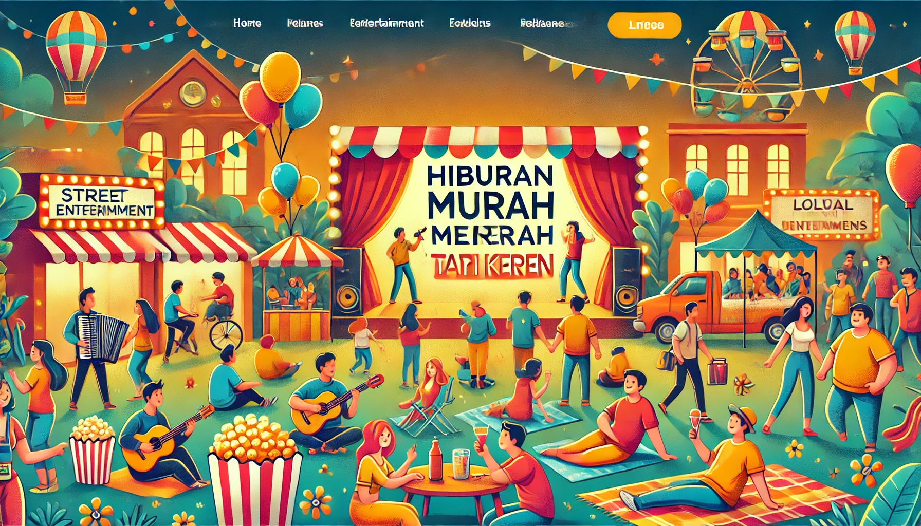 Hiburan Murah Meriah Tapi Keren