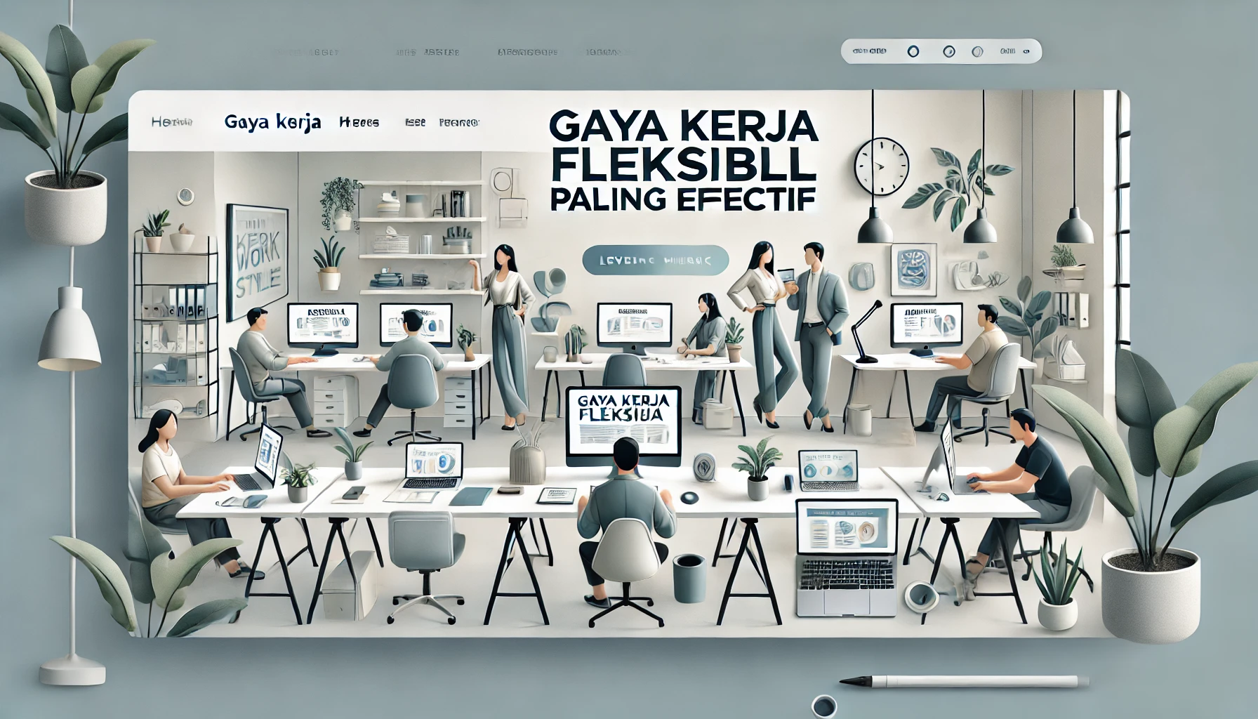Gaya Kerja Fleksibel Paling Efektif - Audiard.net