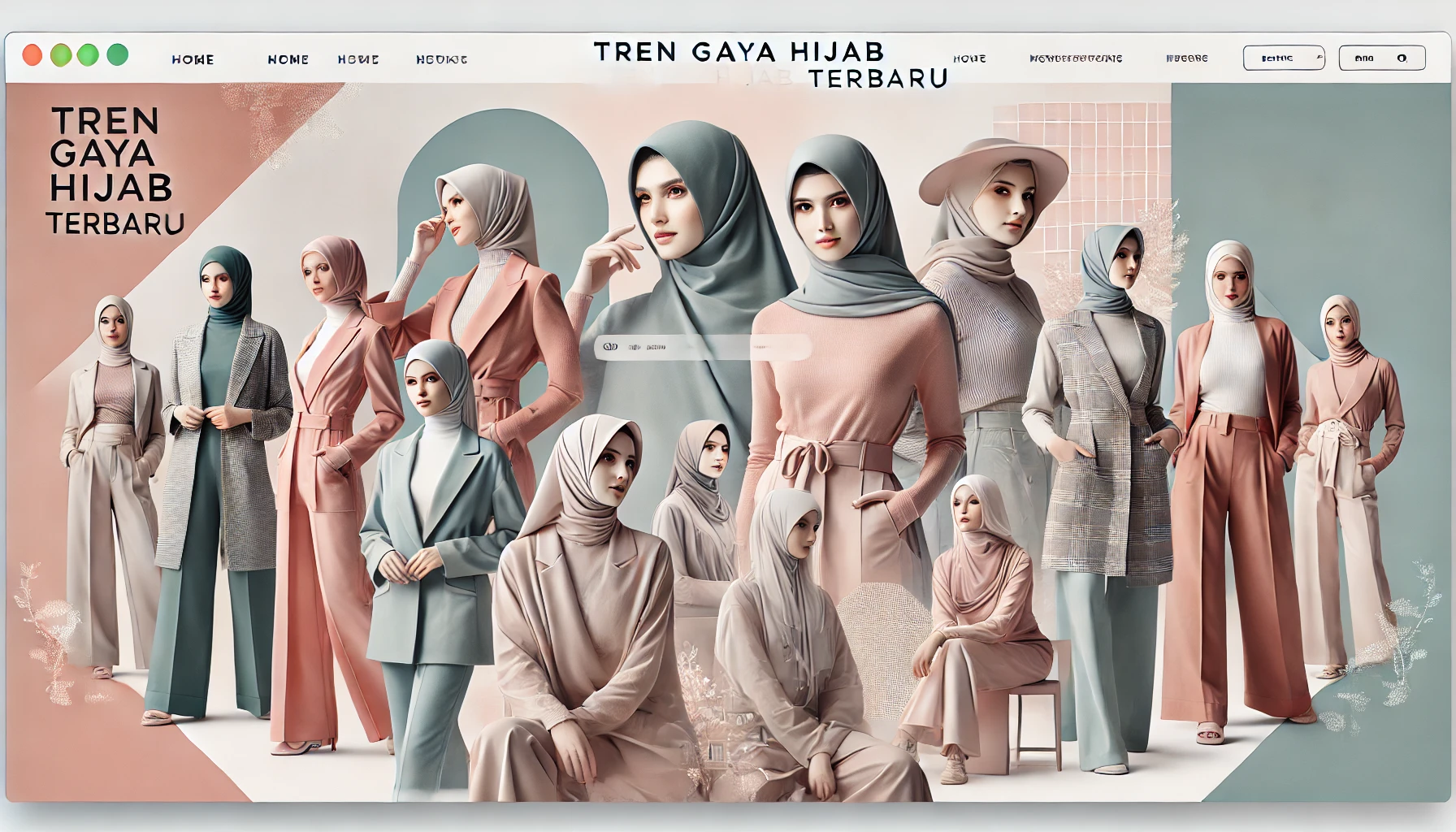 Tren Gaya Hijab Terbaru