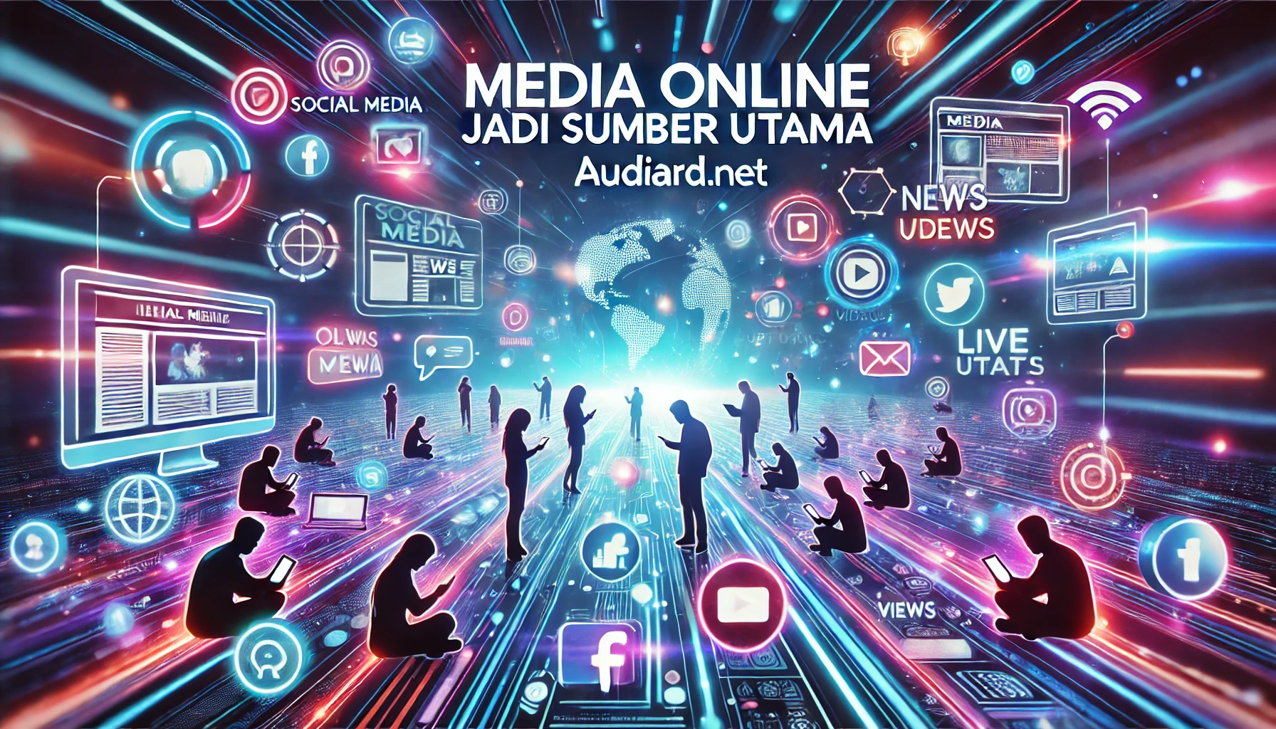 Media Online Jadi Sumber Utama