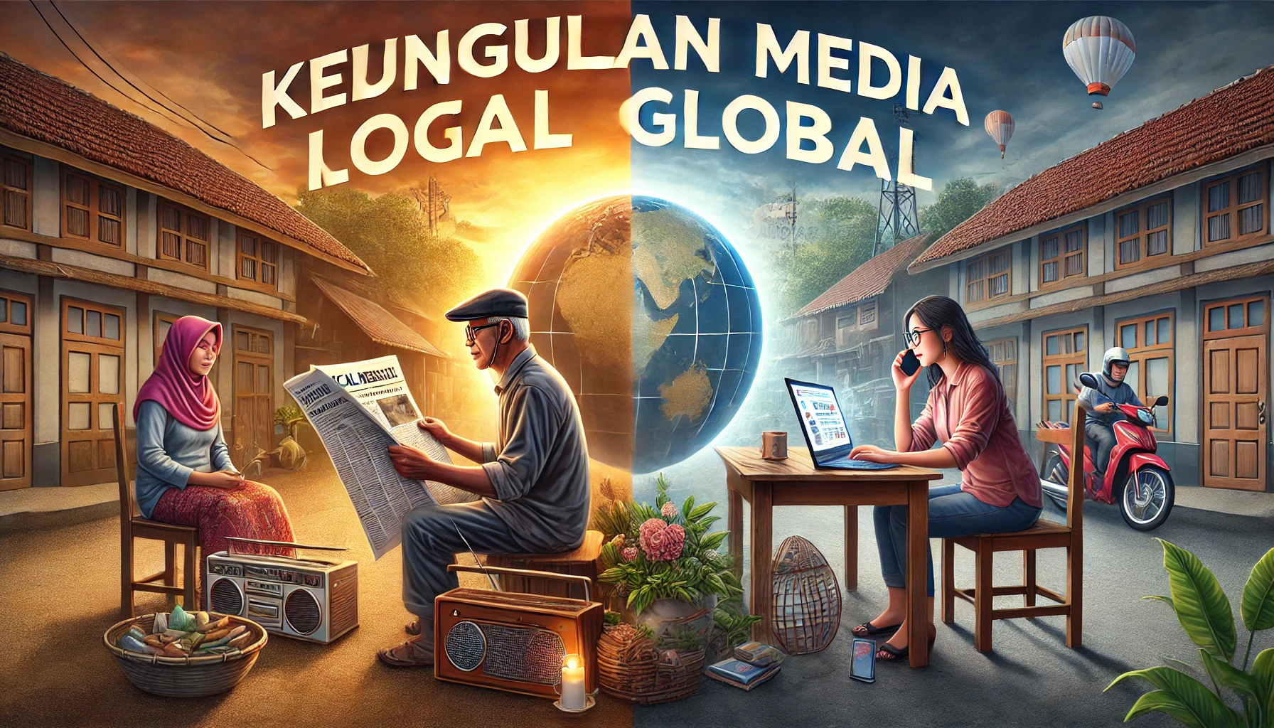 Keunggulan Media Lokal Global