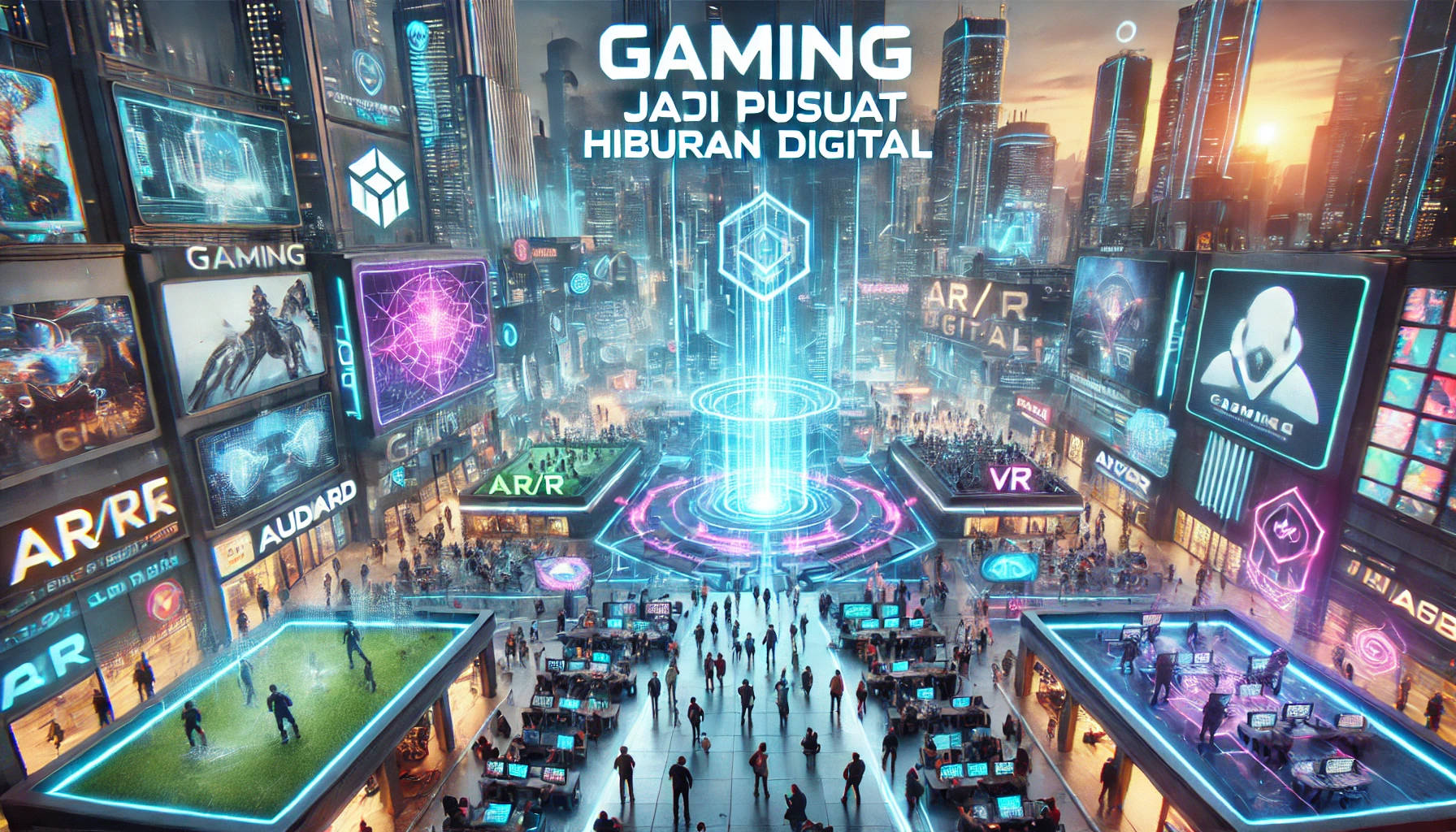 Gaming Jadi Pusat Hiburan Digital